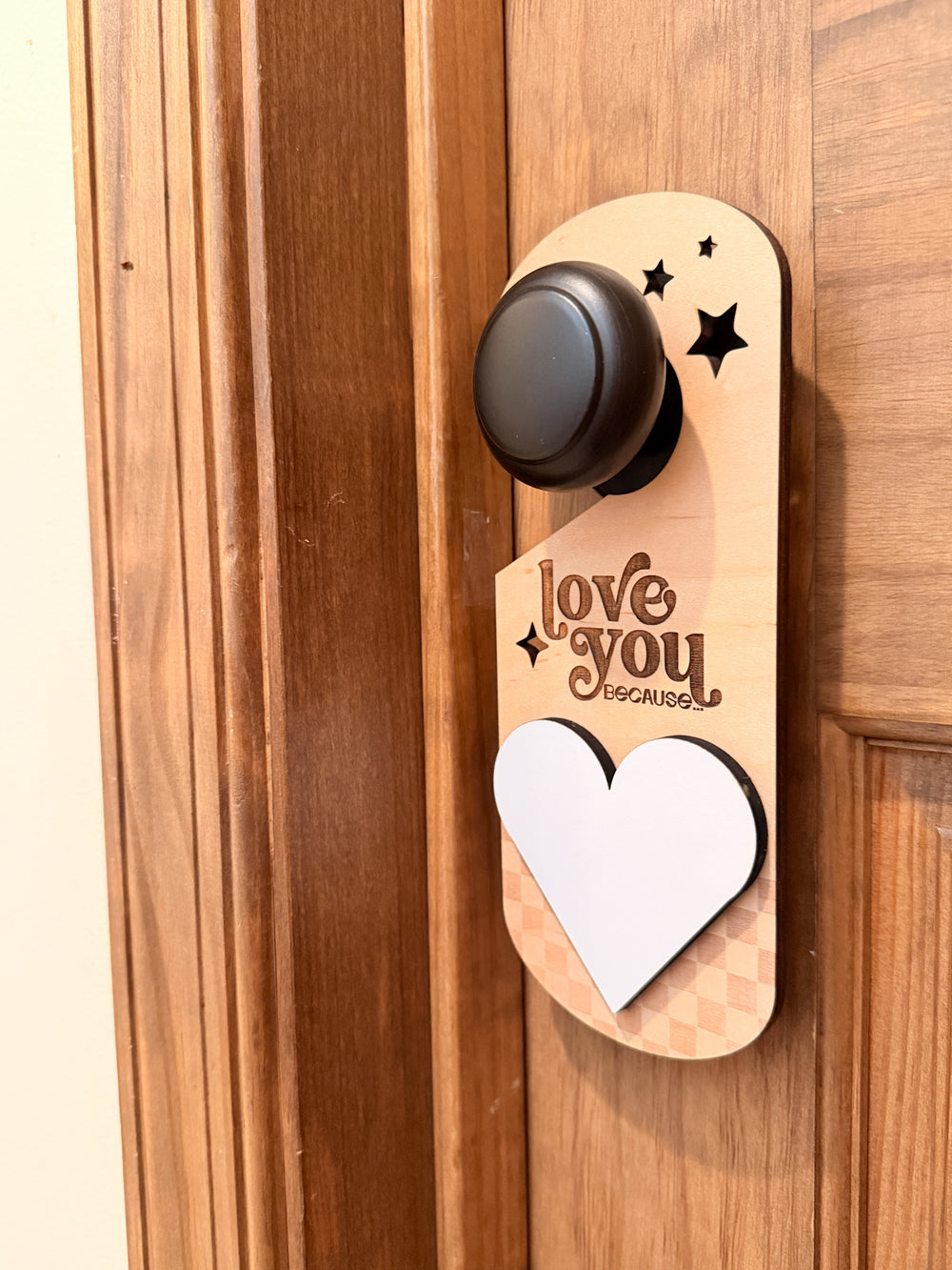 Love Notes Door Hanger – Script and Grain